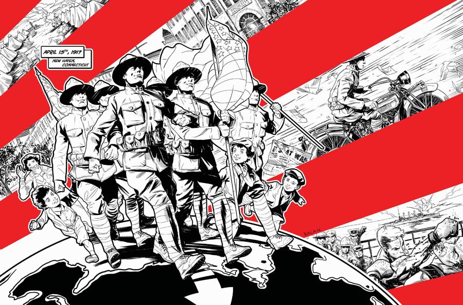 The Horror of World War I, Illustrated From a New Haven Angle