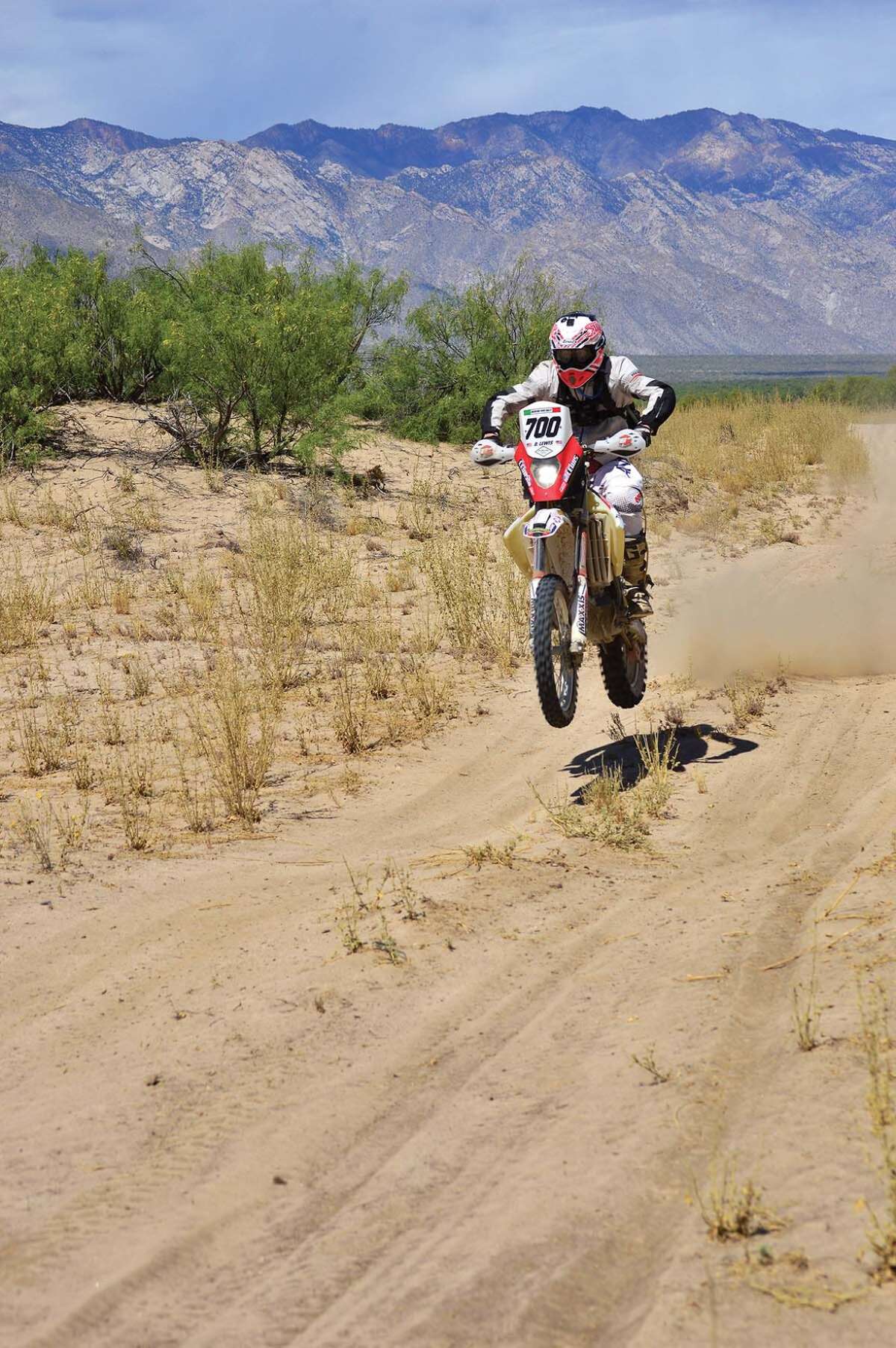 Donald Lewis has been beating younger motorcycle racers for years