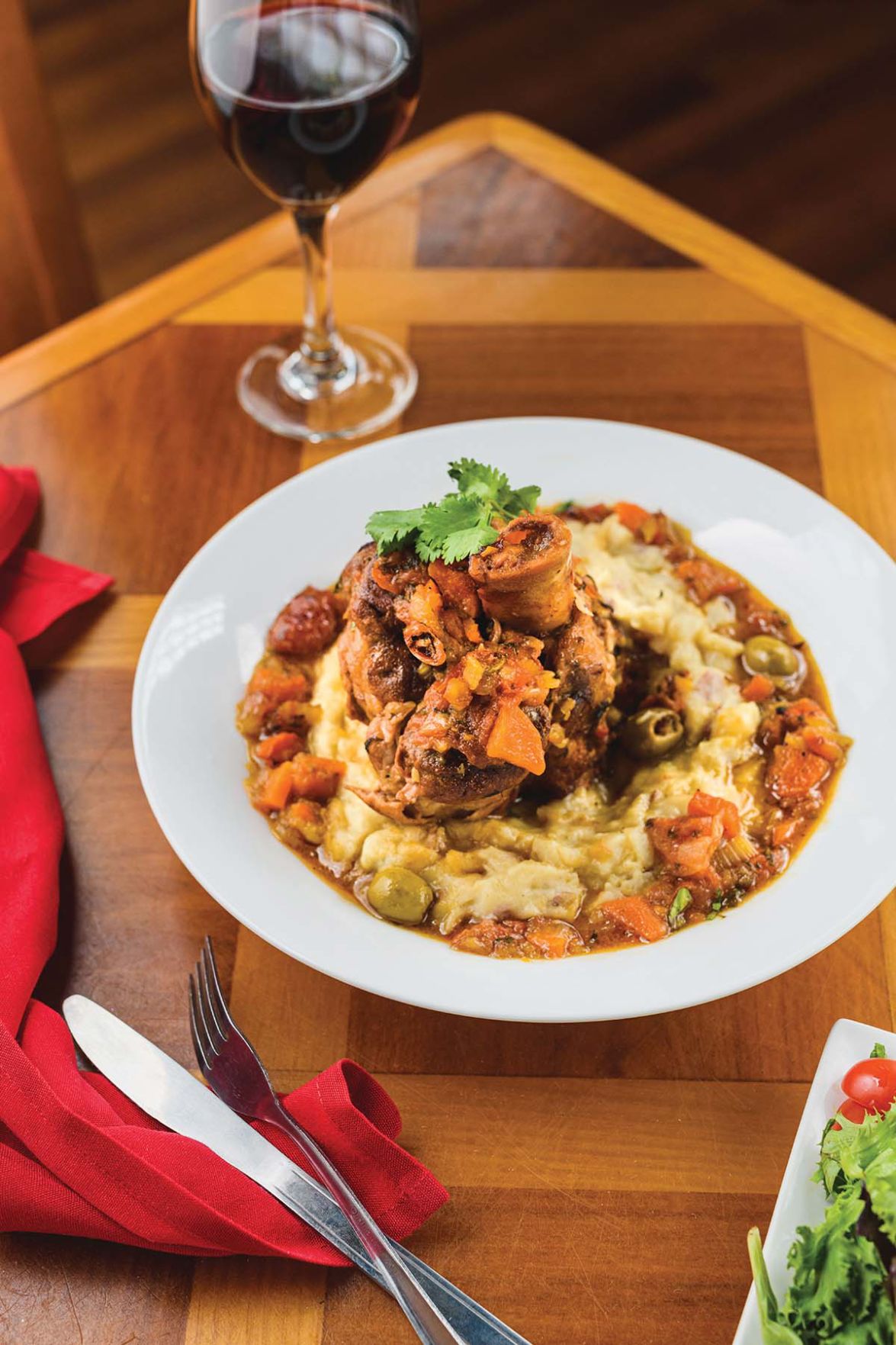 These Southern-style braised pork shanks will melt in your mouth