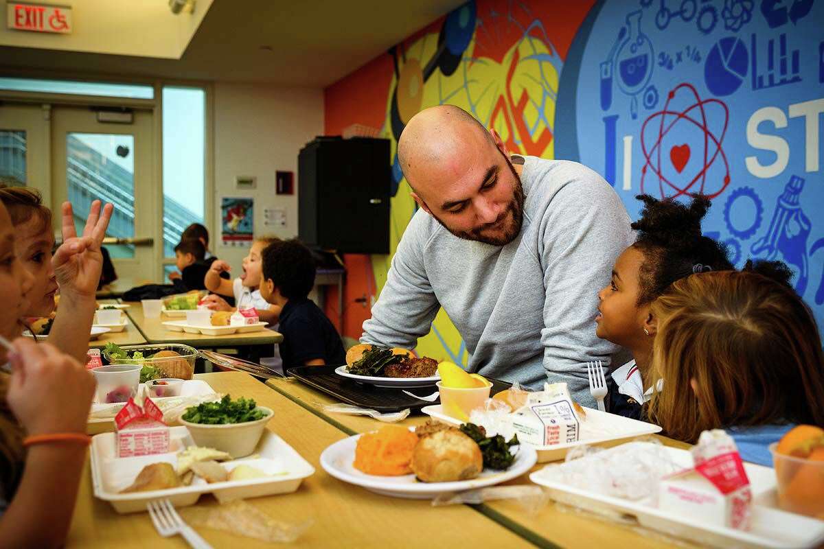 World-class chef Dan Giusti is giving school lunch a gourmet overhaul