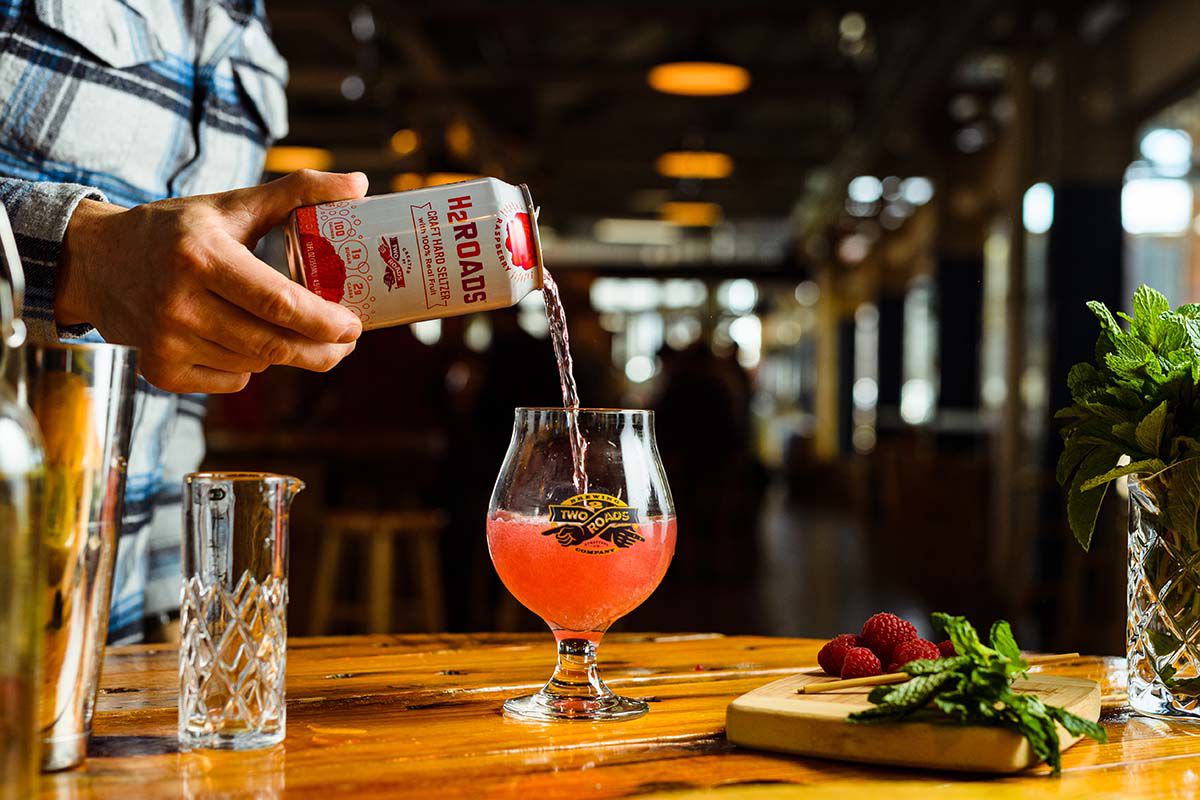 Two Roads Brewing Co. is the latest to join the spiked-seltzer craze