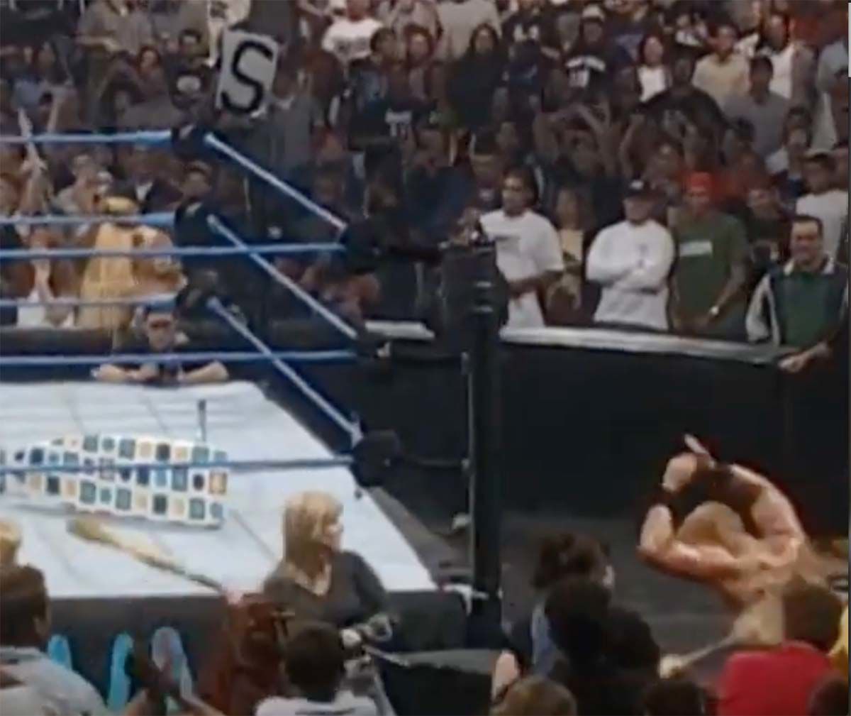 The night Janet Ventriglia battled a wrestler