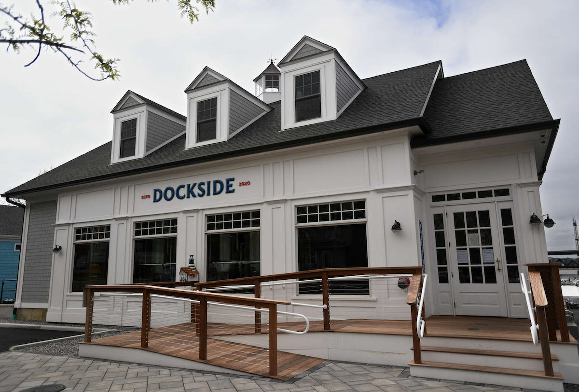 Built for outdoor dining, Milford's new Dockside Brewery hopes for a bright summer