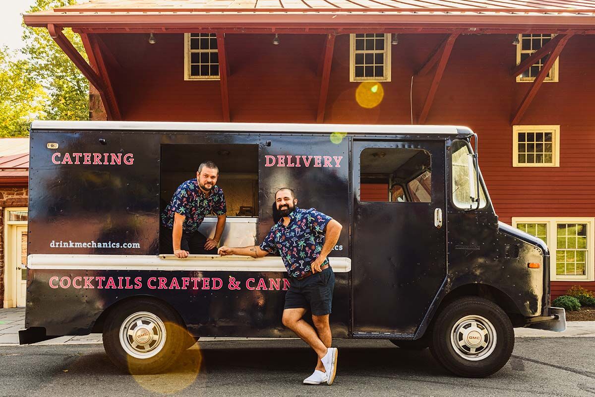 Drink Mechanics delivers craft cocktails to your door in a former ice ...