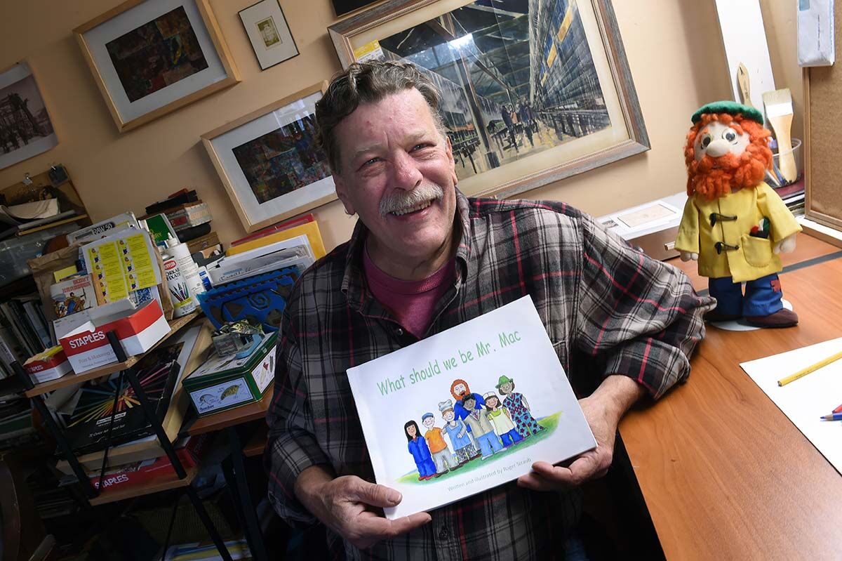 Cartoonist Roger Straub’s creations offer something bright in a gloomy time