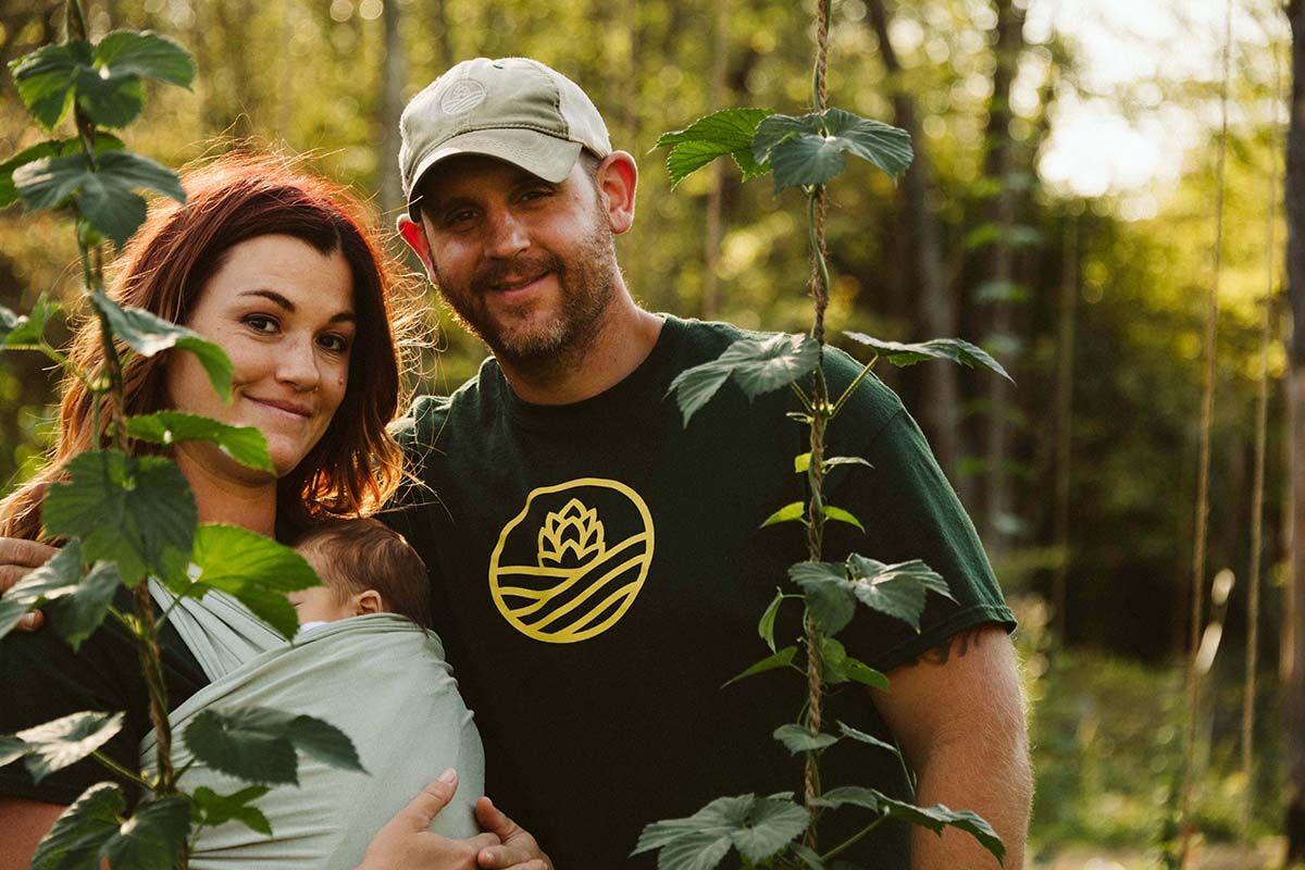 Homemade hops are turned into in-demand brews at Hop Culture Farms in ...