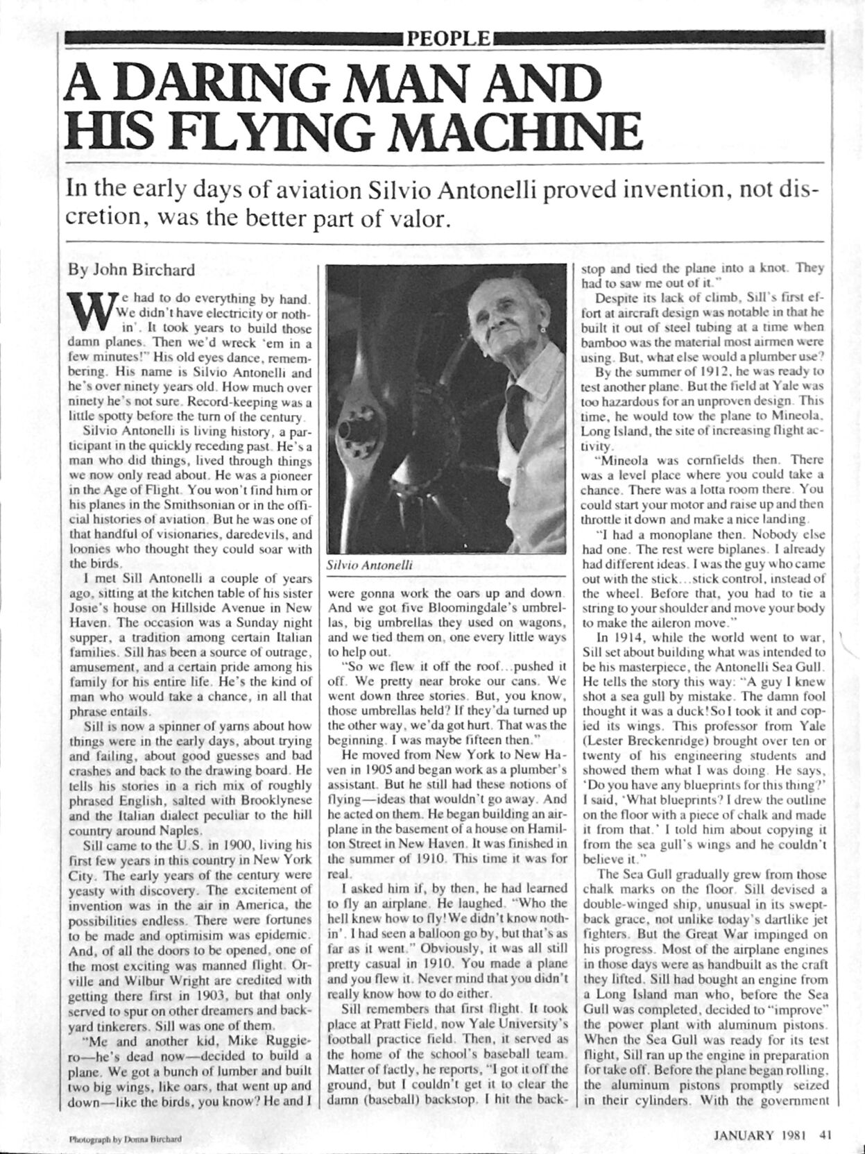 From the archives: How 'A Daring Man and His Flying Machine' attempted ...