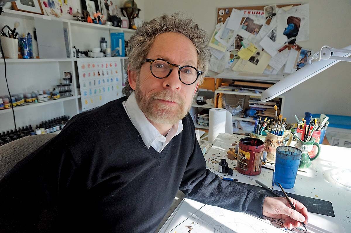 "New Yorker" cartoonist Barry Blitt pokes fun at politics