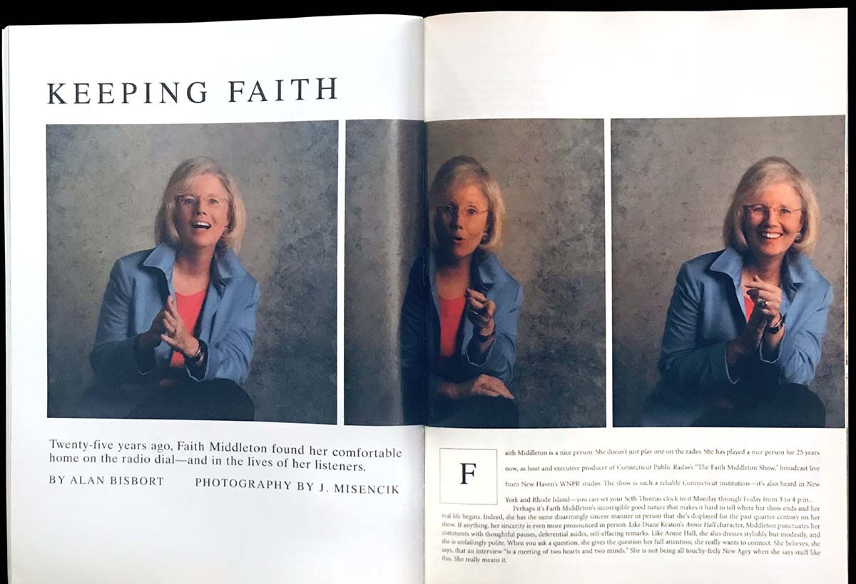From the archives: Faith Middleton is profiled in 'Keeping Faith' (Oct ...