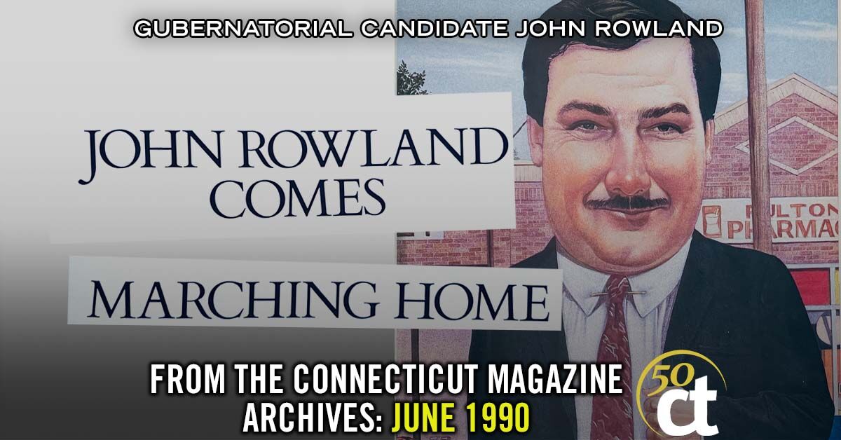 From the archives: Gubernatorial candidate 'John Rowland Comes Marching ...