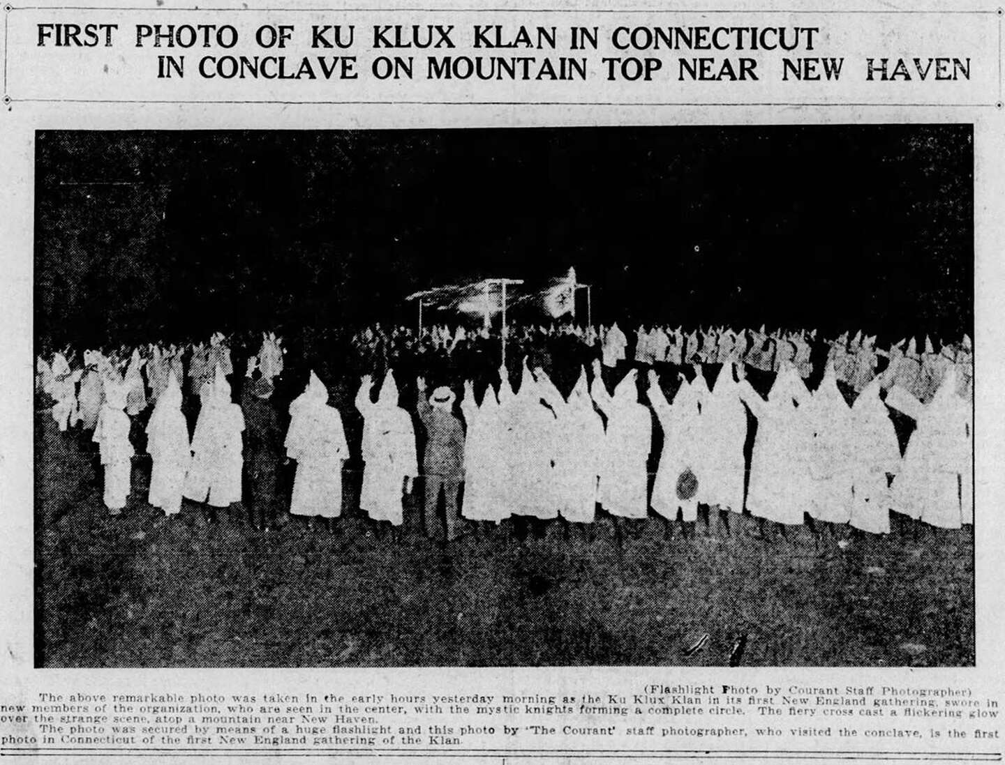 Invisible Empire: The History of the Ku Klux Klan in Connecticut