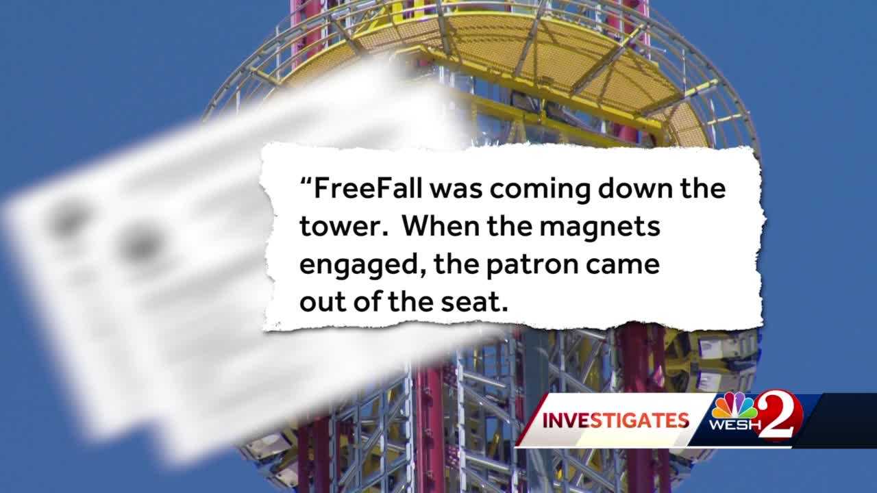 Free Fall accident report: Harness was still down, locked after teen's ...