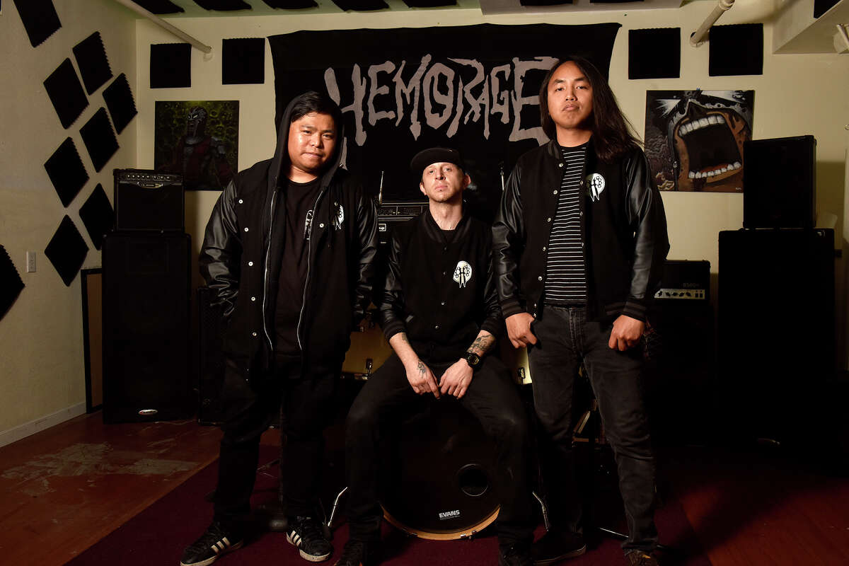 SF metal band Hemorage prepares to embark on bus-only tour