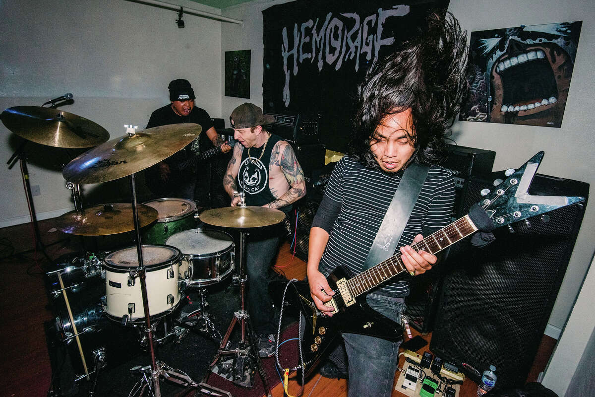 SF metal band Hemorage prepares to embark on bus-only tour