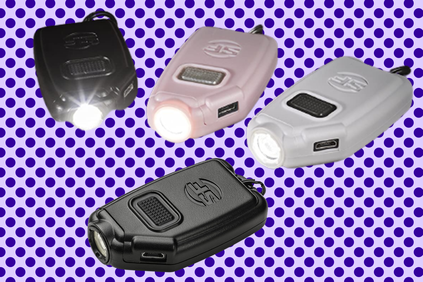 This little keychain light is as bright as a camping lantern