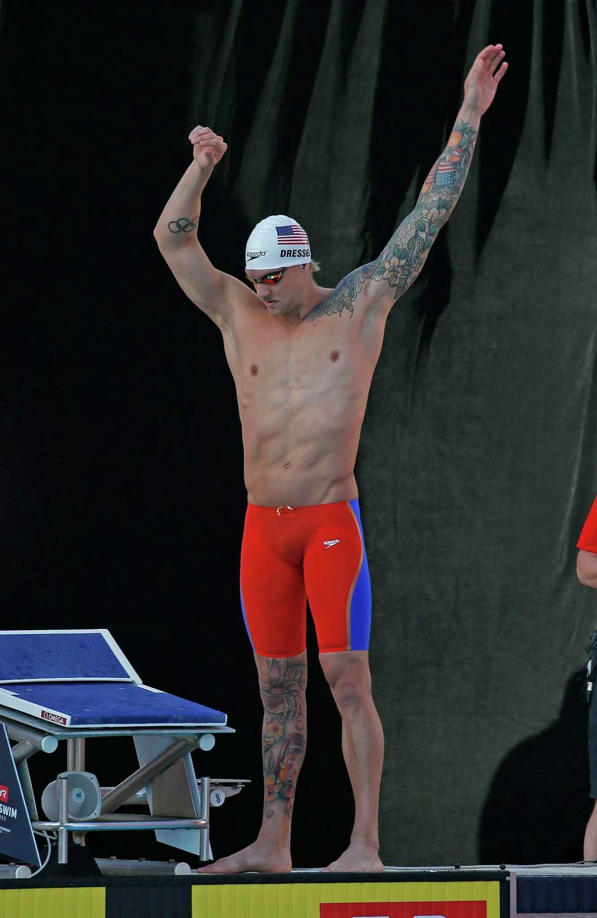 Olympian Katie Ledecky stands out at TYR Pro Swim Series Meet