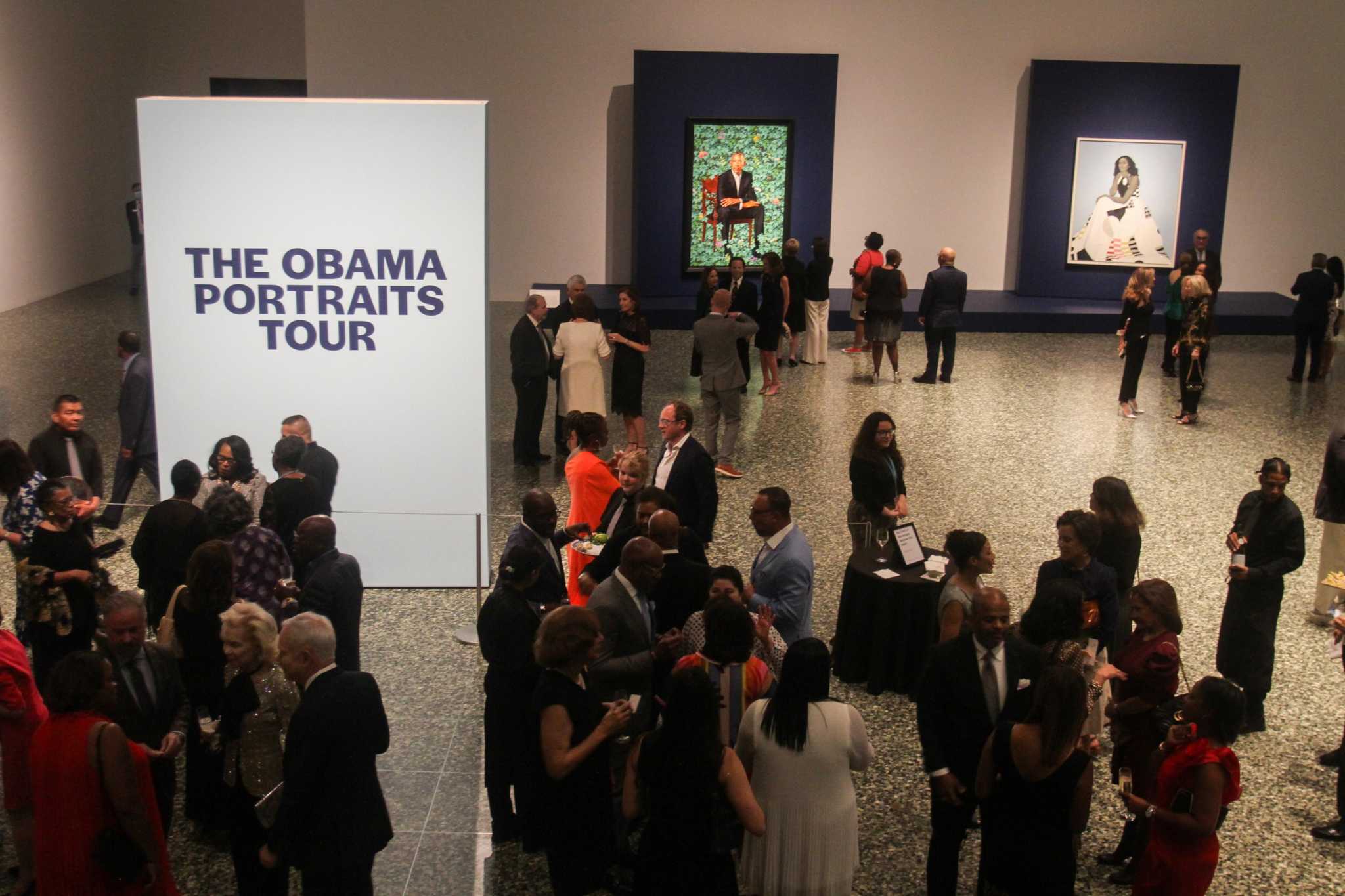 Obama Portraits Tour opens at MFAH, with 'already iconic' works of the ...