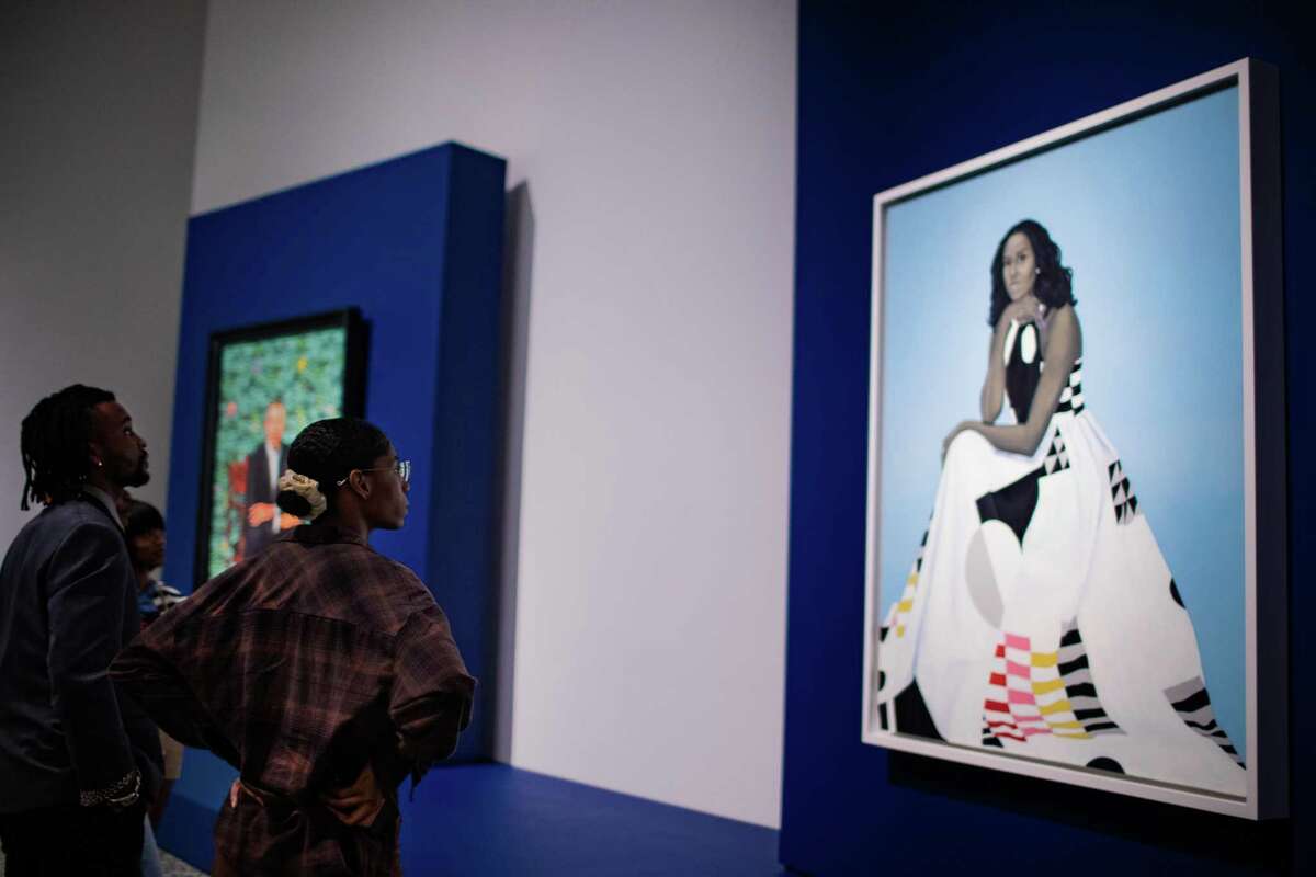Obama Portraits Tour opens at MFAH, with 'already iconic' works of the ...