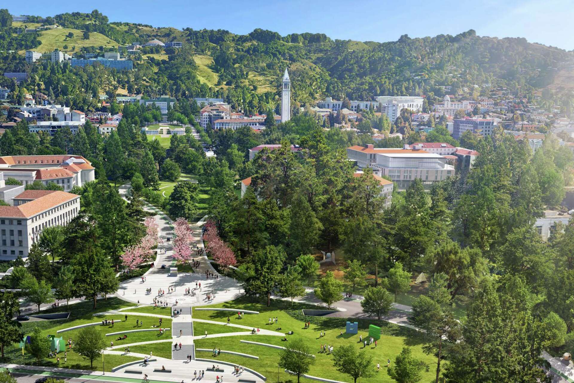Concept art shows utterly transformed UC Berkeley campus