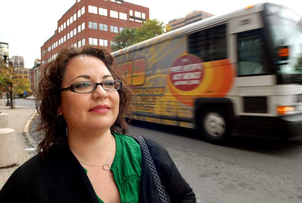 Bus driver's bad manners ride with him