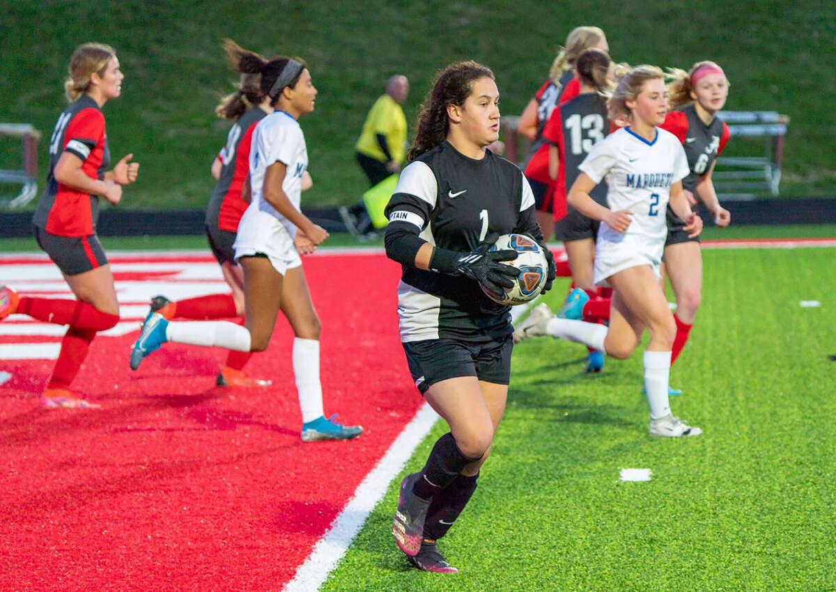Twins Emily and Peyton Baker have announced their college choices