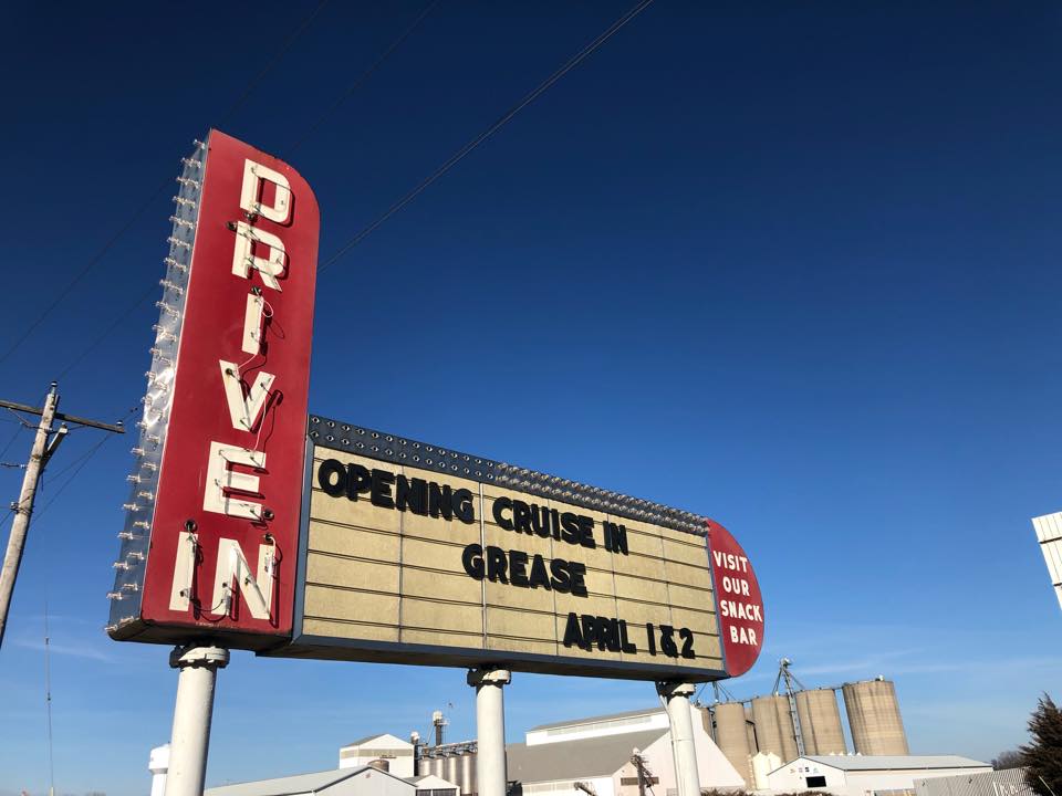 Drive-in now open for season