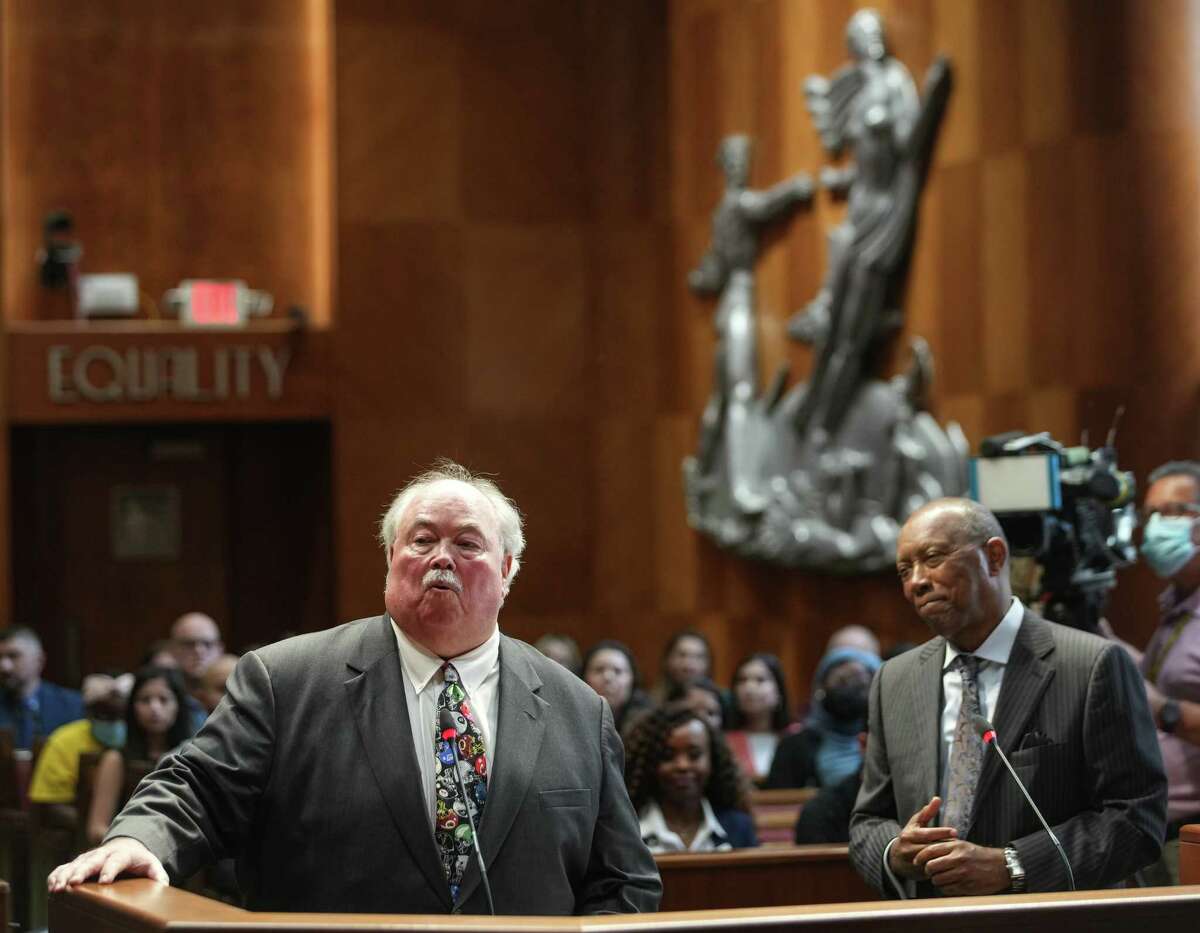 Photos: 'John McClain Day' at Houston City Hall