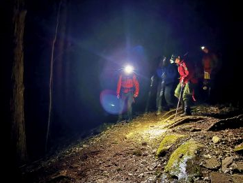 Forest rangers conduct drone survey, rescue ill, injured hikers