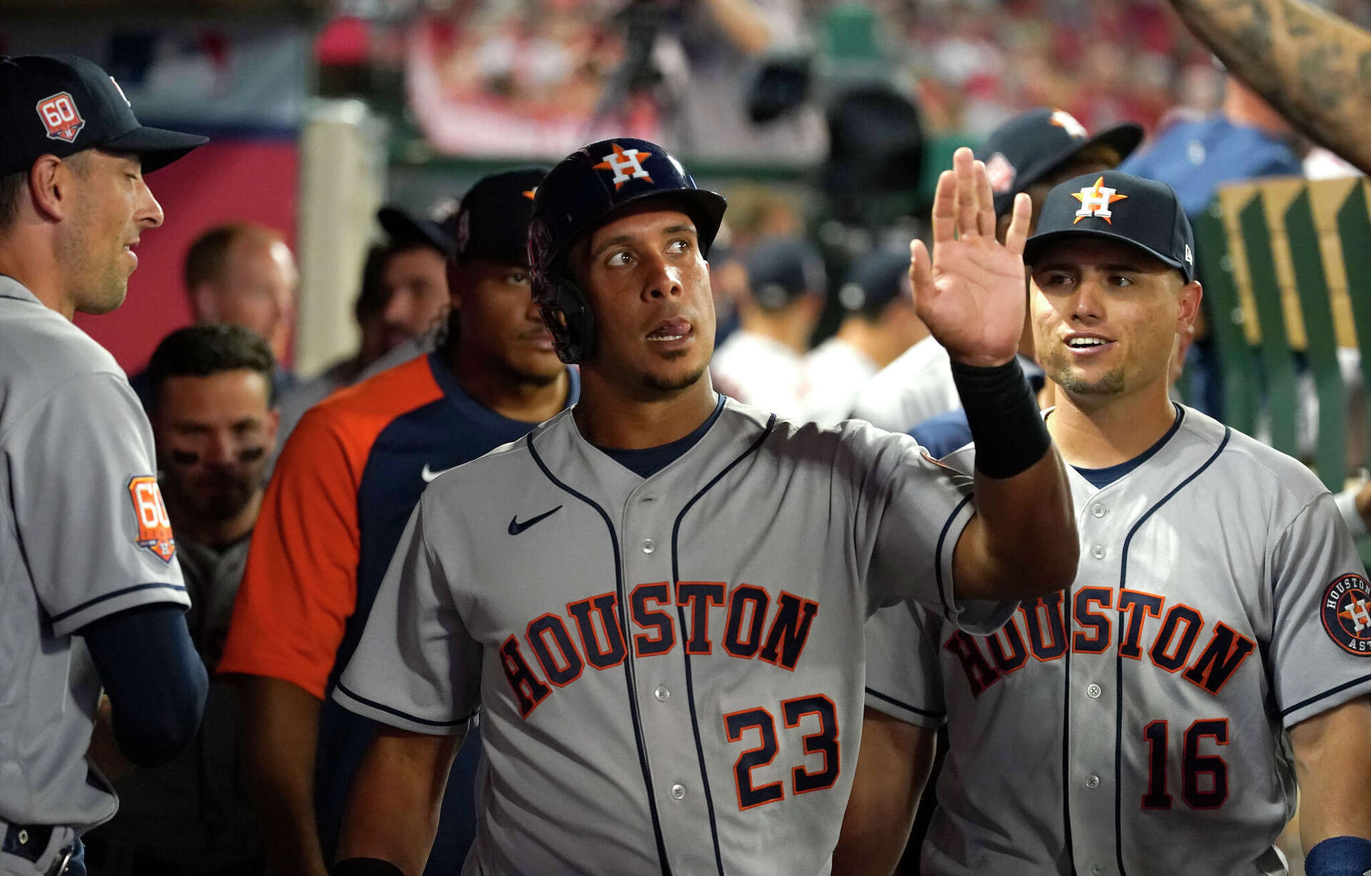 Photos: Astros vs. Angels on Opening Day