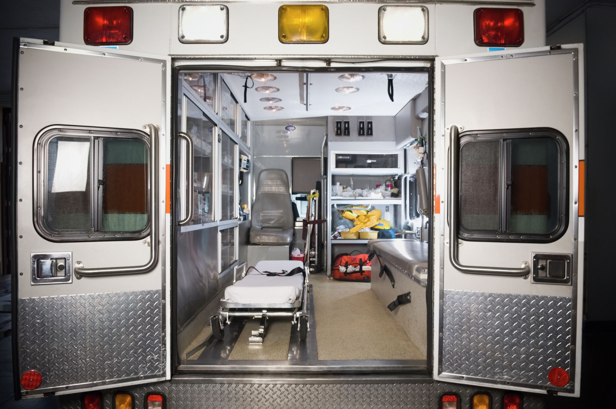 Inside Back Of Ambulance