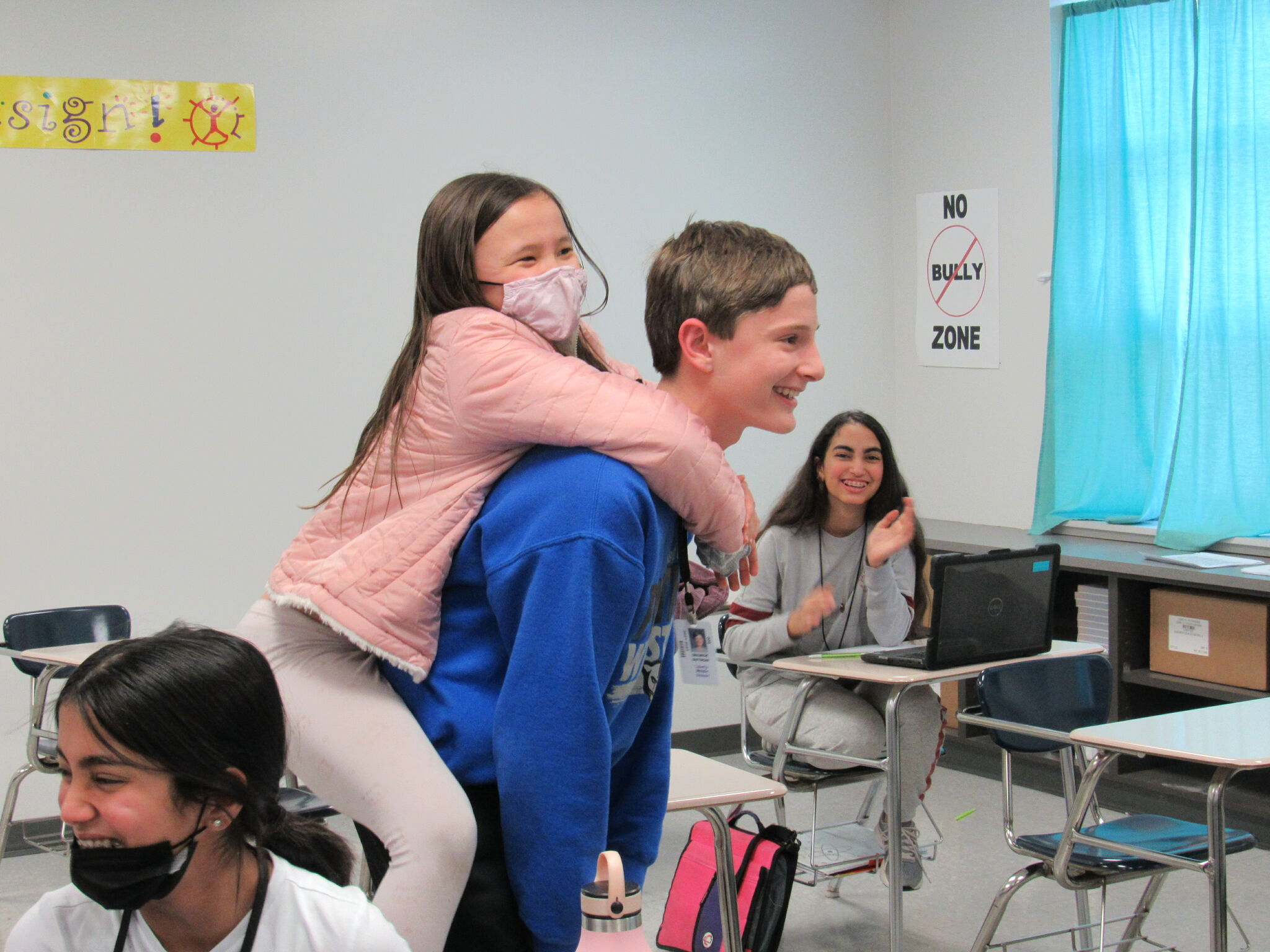 Liberty sixth-graders compete in 'Goose Chase' scavenger hunt