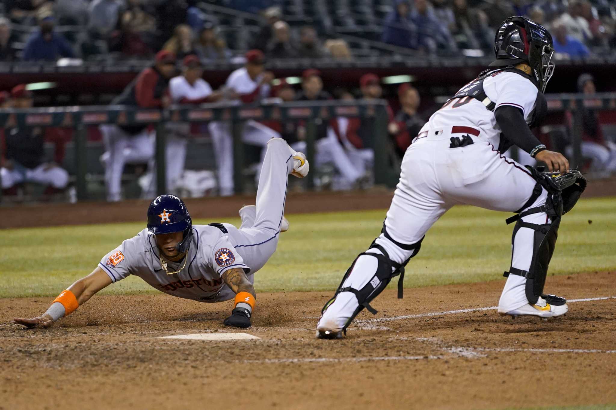 MLB: Astros 2, Diamondbacks 1