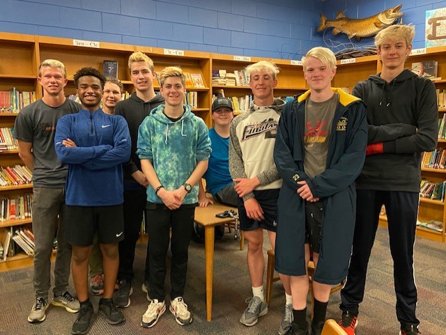 Manistee swim team shares accomplishments with school board