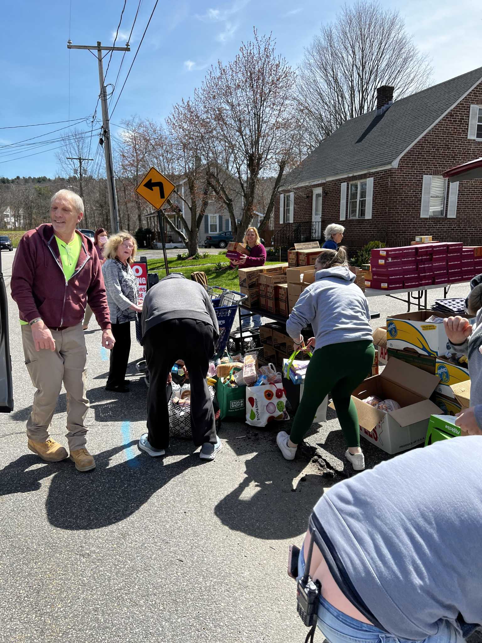 Torrington food bank distributes spring break lunches