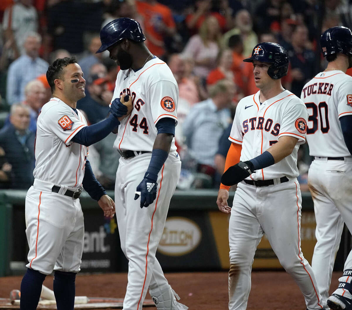 Houston Astros get 2021 American League championship rings