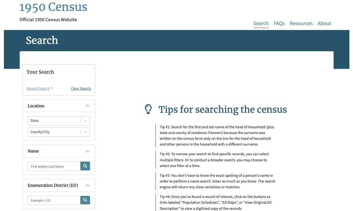 1950 Census: Step-by-step guide to find your family history