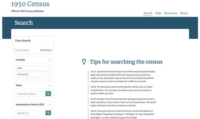 1950 Census: Step-by-step guide to find your family history