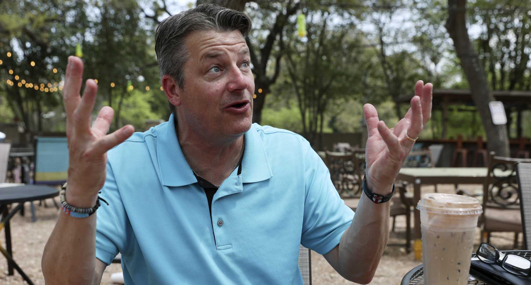 Everything comes up sunny for KENS TV weatherman Bill Taylor