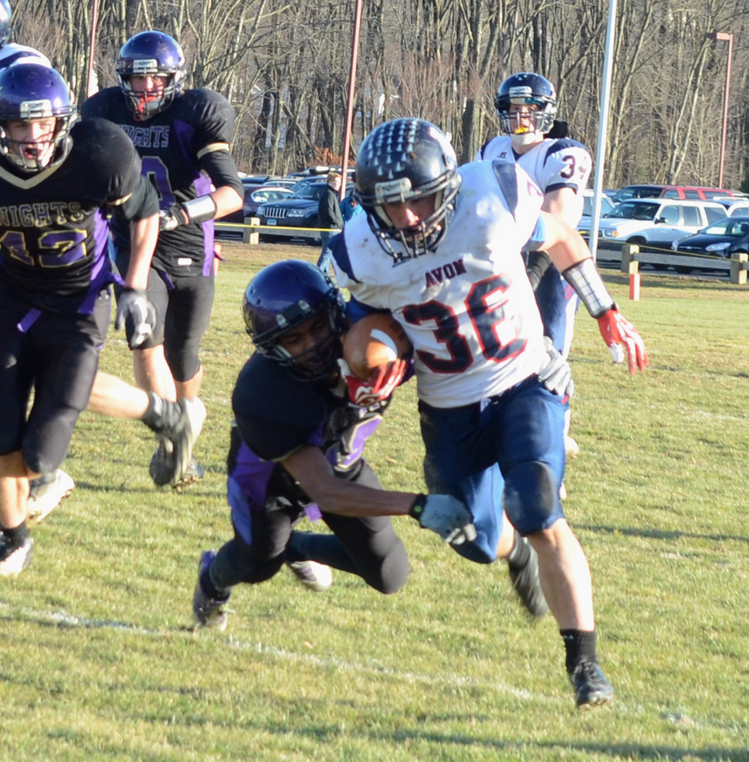 Avon football ends season on high note with win over Ellington/Somers