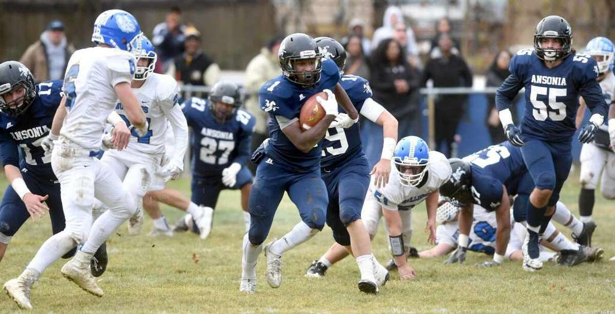 Football: Class S football: Ansonia adjusts, overwhelms Stafford Co-Op ...