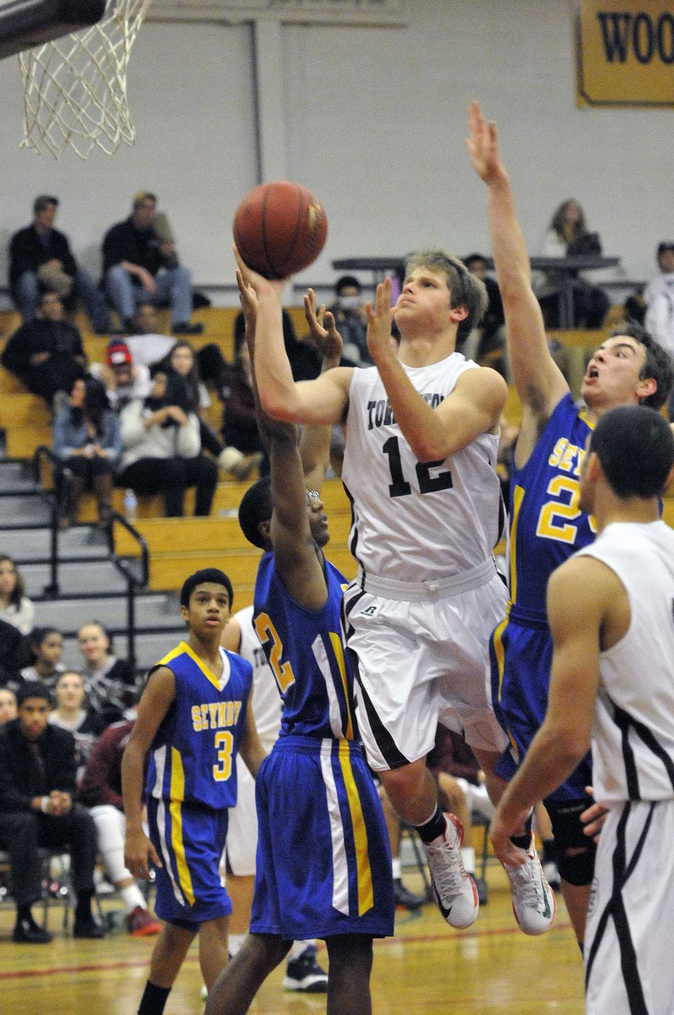 Mancini’s 23 points lead Torrington’s boys basketball in rout of Seymour
