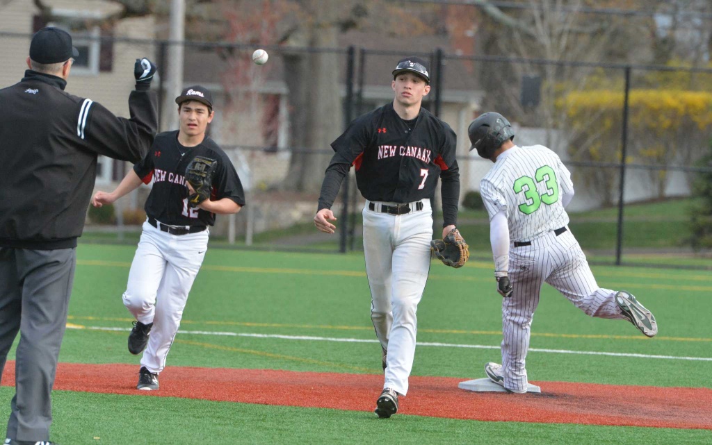 Baseball: DeMayo, New Canaan slam door on Norwalk’s late rally