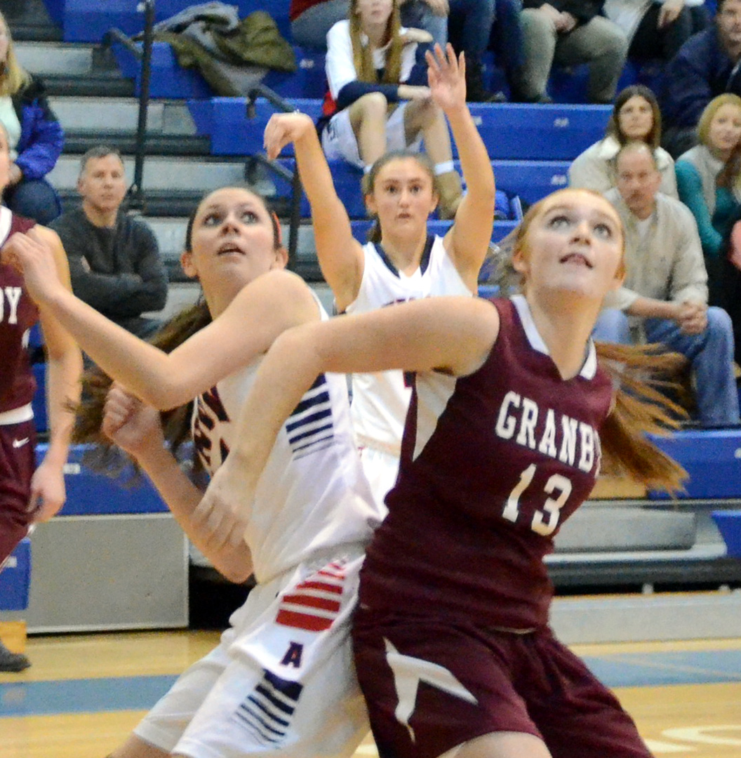 Avon girls basketball defeats Granby