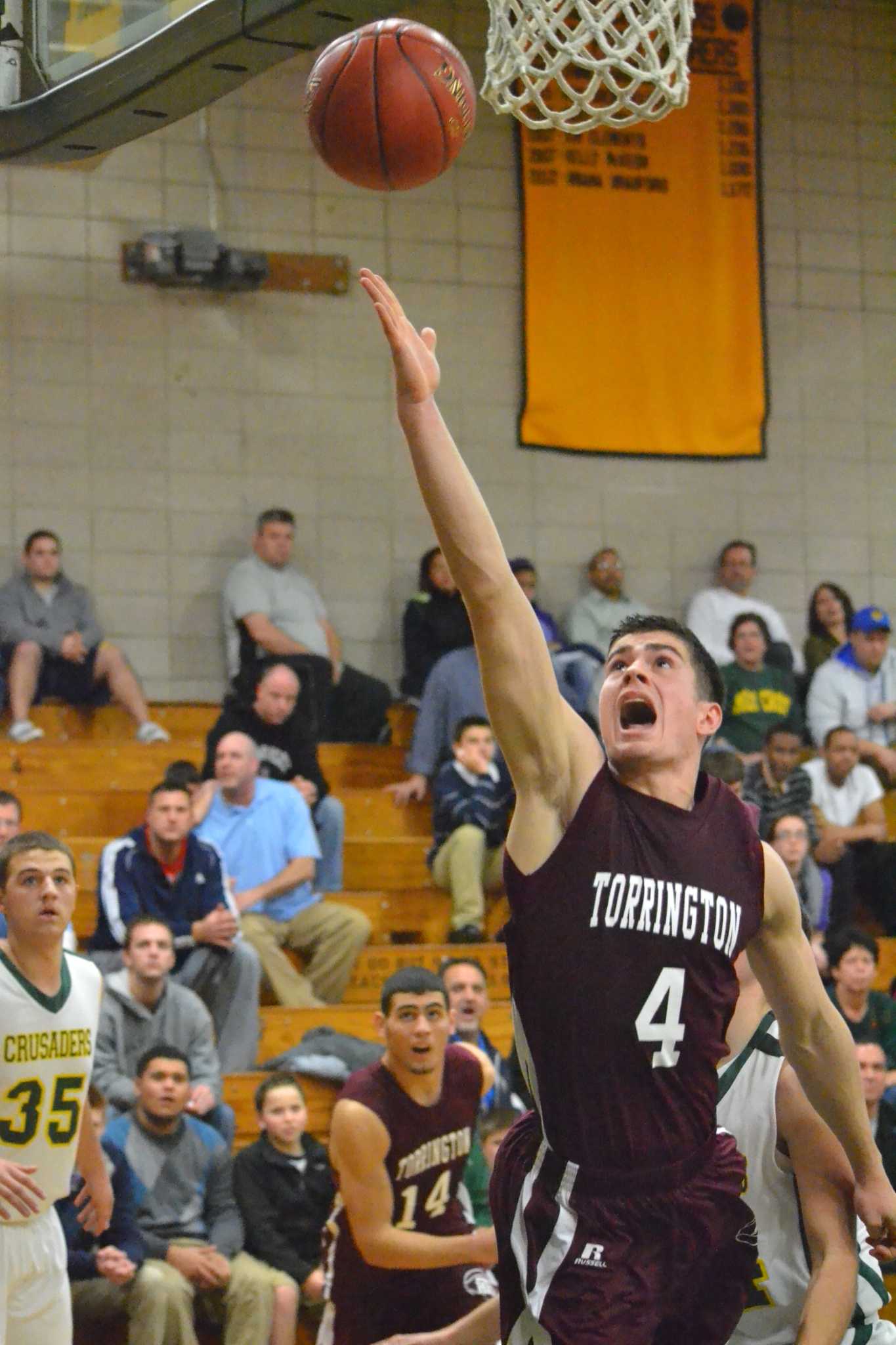 McCarthy leads Torrington boys basketball past Holy Cross