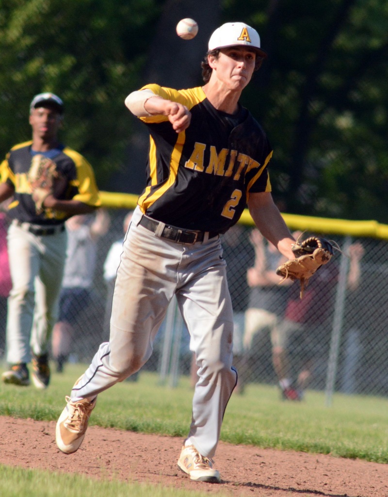 Formica provides jolt as Amity eliminates Newington, advances to Class ...