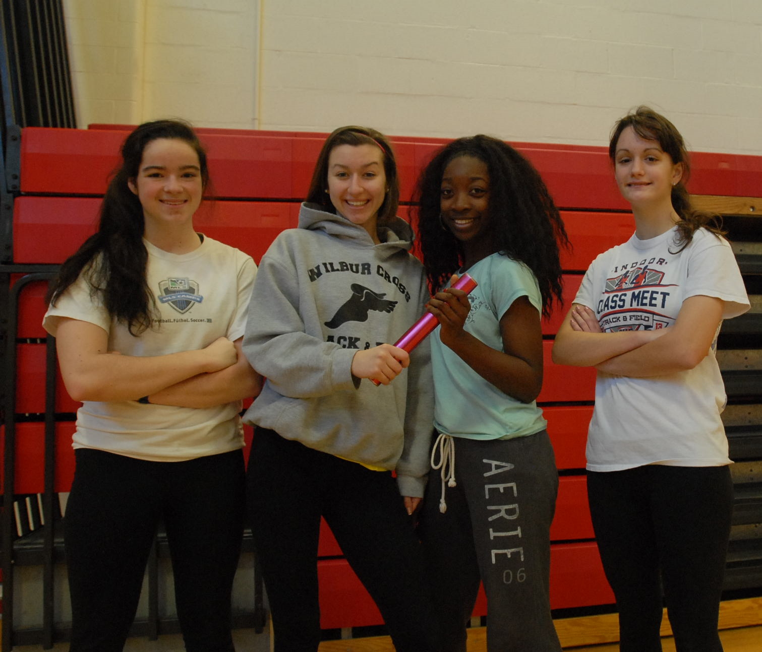 Wilbur Cross girls track off to strong start