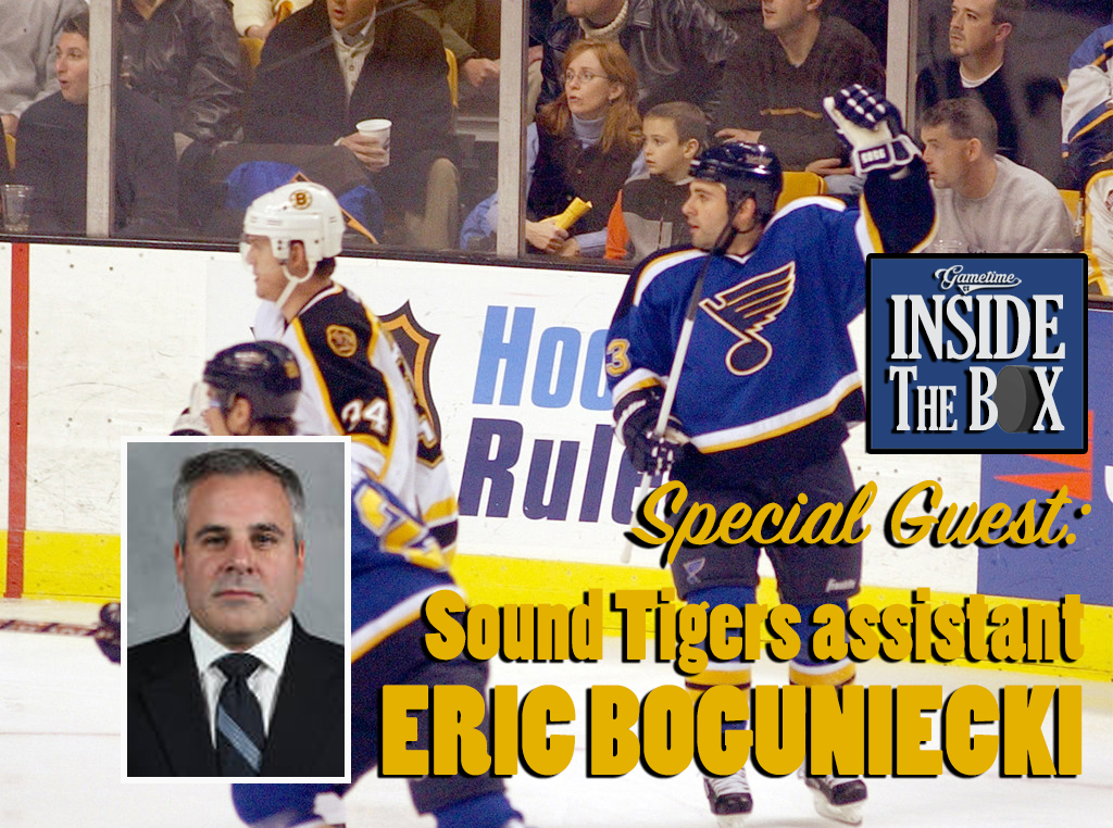 Inside the Box Podcast: Sound Tigers assistant coach Eric Boguniecki