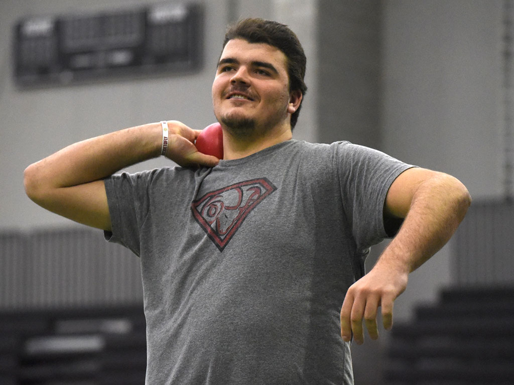 New Canaan’s Jack Conley wins FCIAC shot put crown while honoring Coach ...