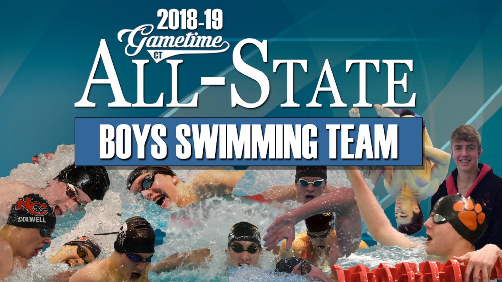 The 2019 GameTimeCT All-State Boys Swimming Team