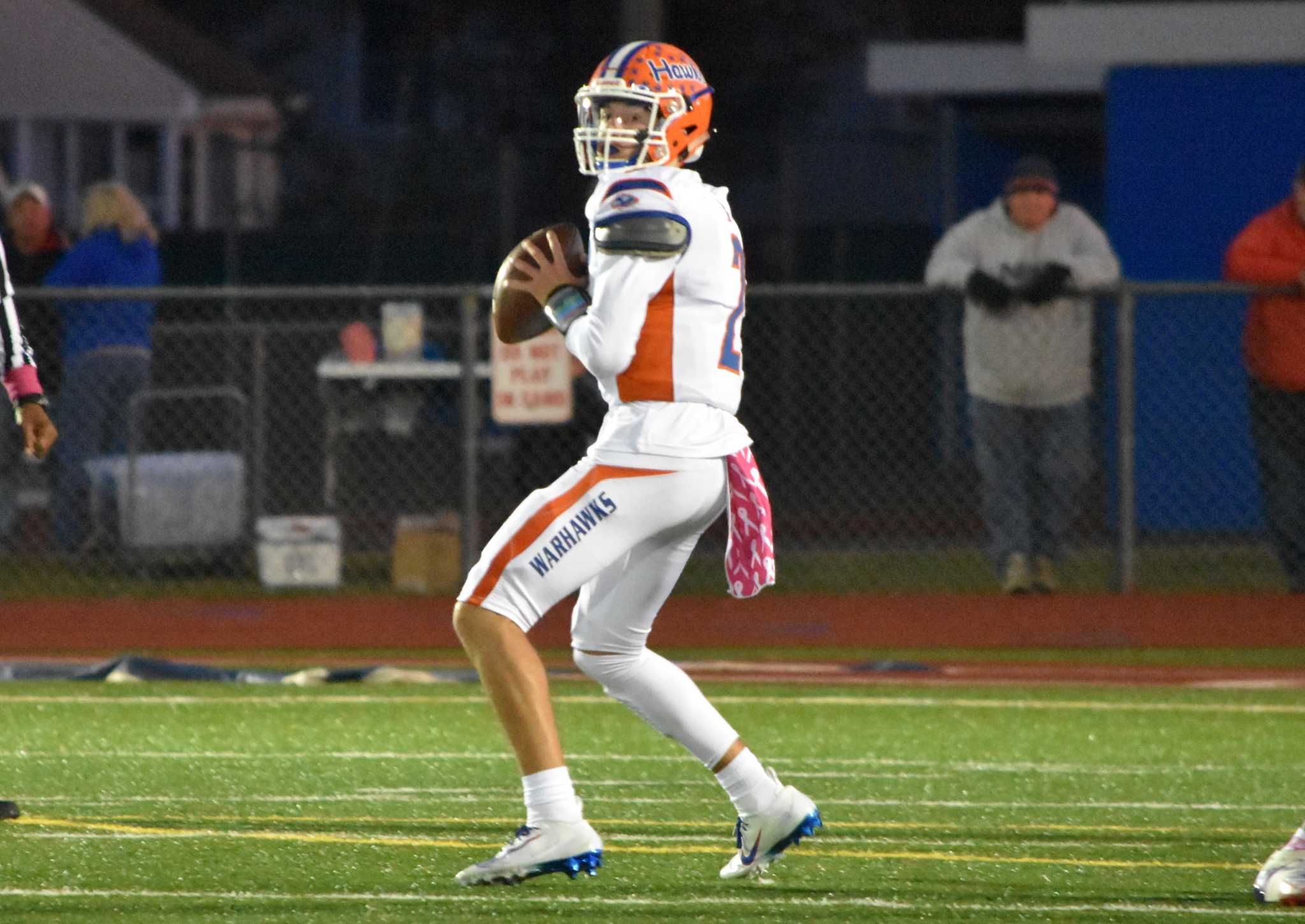Bryden breaks school record in No. 7 Bloomfield’s win over Plainville